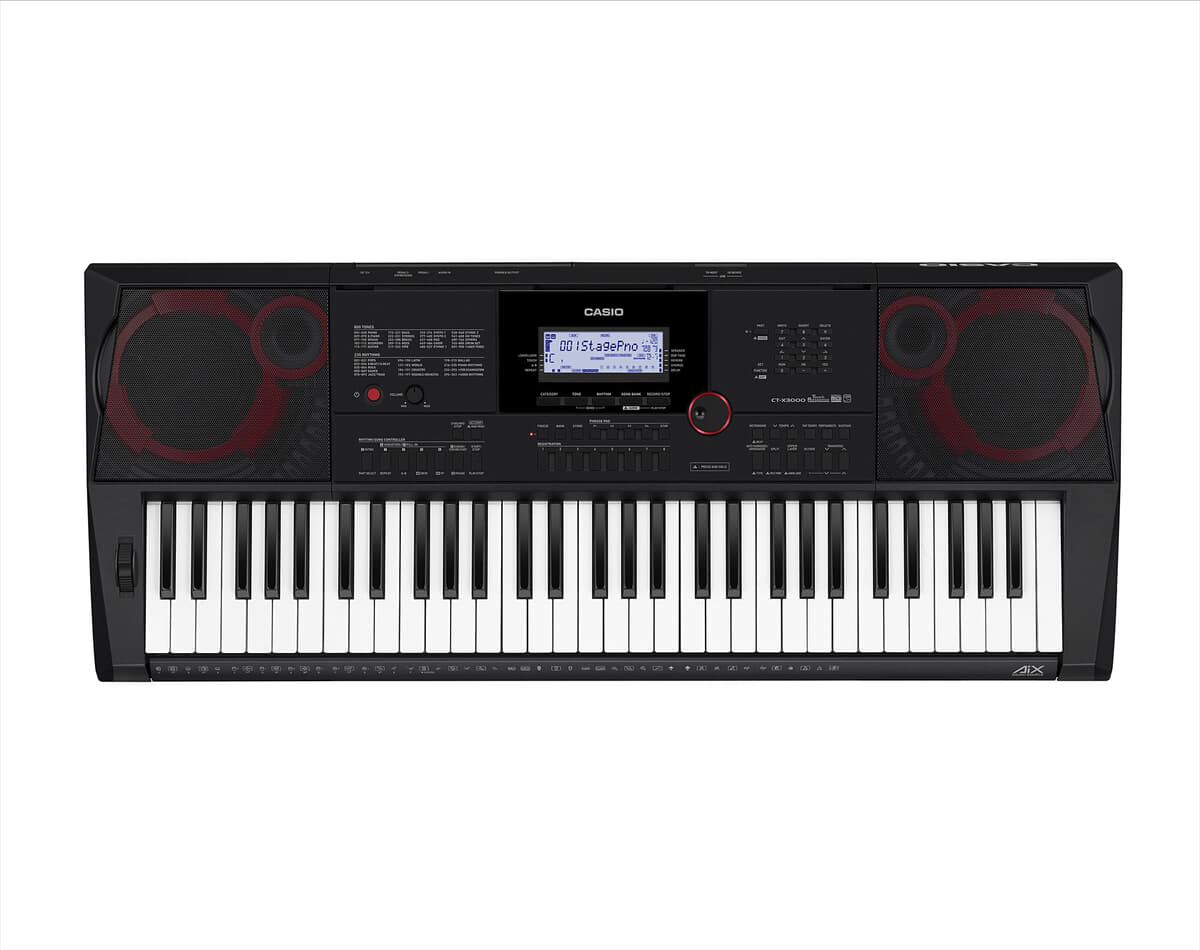 Casio CT-X3000 and Stand Keyboard with Membership | Playground Sessions