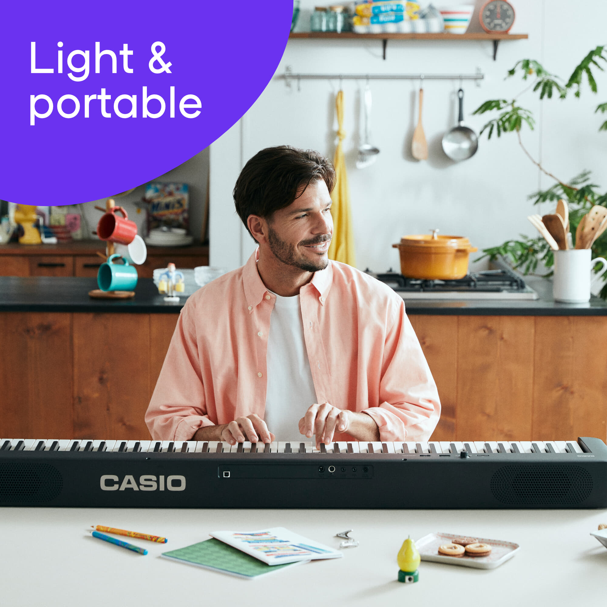 Casio CDP-S160 Keyboard with Membership | Playground Sessions