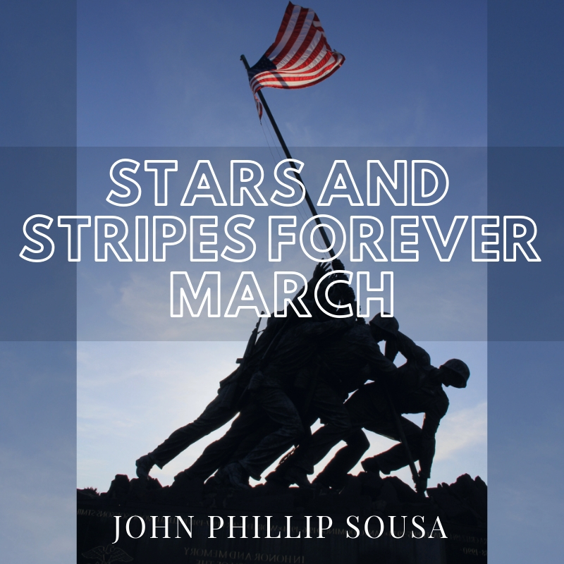 Stars and Stripes Forever March by John Phillip Sousa Piano Sheet Music ...