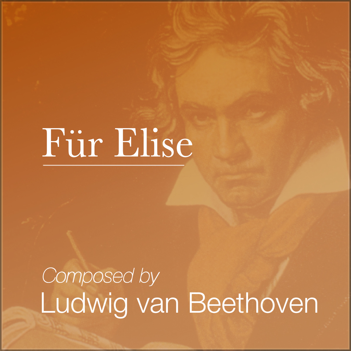 Für Elise by Ludwig van Beethoven Piano Sheet Music | Intermediate Level