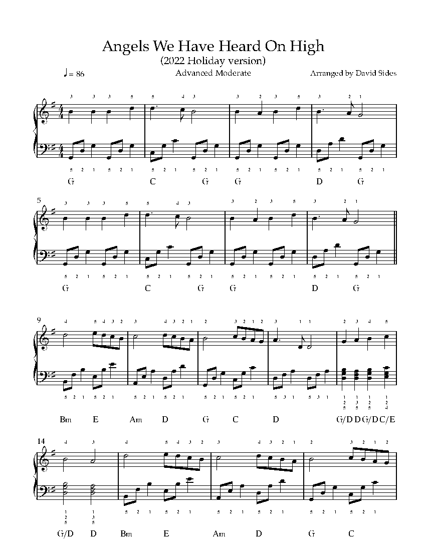 How to Play Angels We Have Heard On High - 2022 Holiday Version by ...